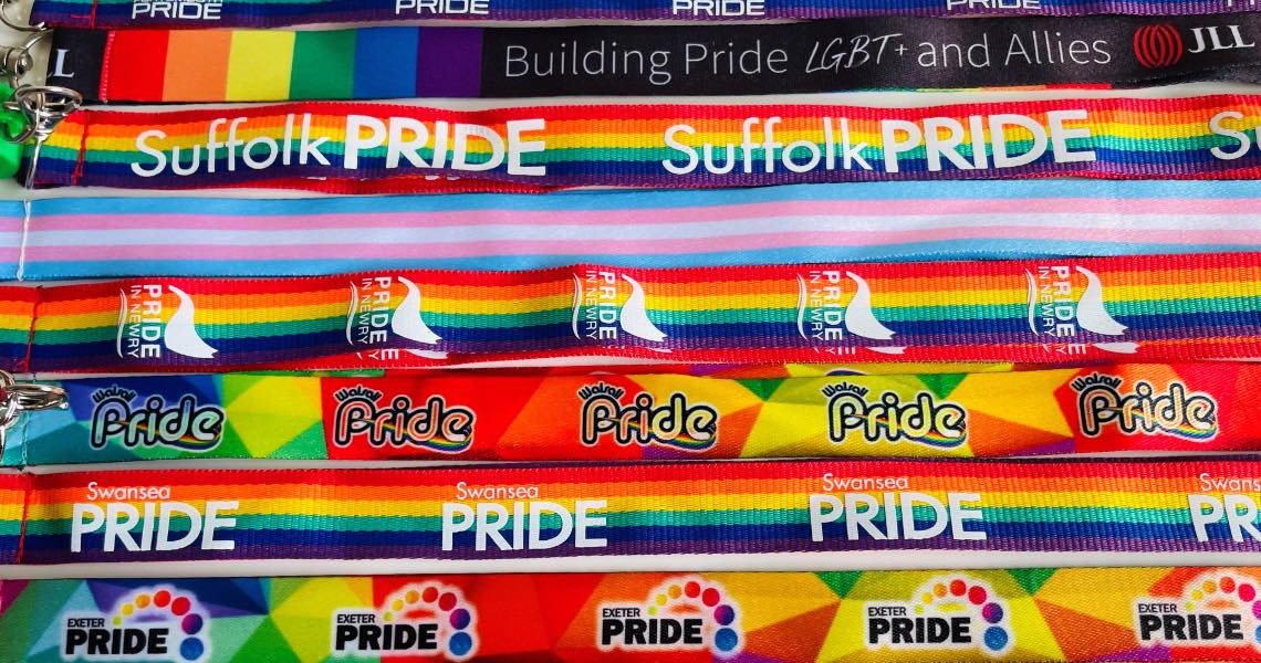 Lanyards for Pride | LGBTQ+ Lanyards | Custom Wristbands & Lanyards ...